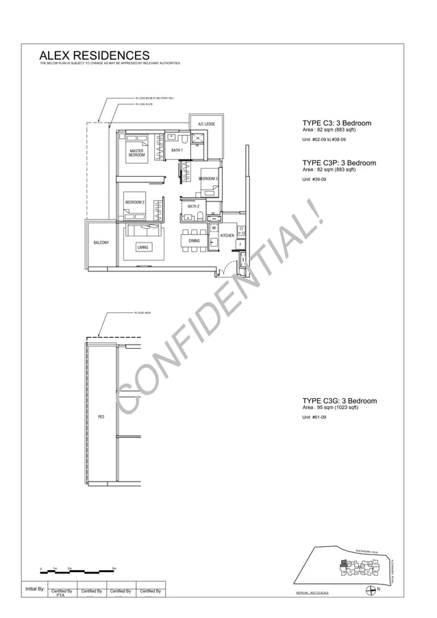 Alex Residences Floor Plan Draft - NewLaunch.com.sg | Houses | Real Estate