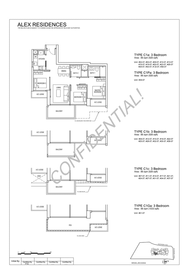 Alex Residences Floor Plan Draft - NewLaunch.com.sg | Houses | Real Estate