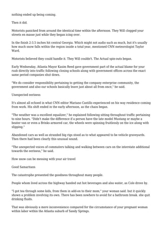 Stranded, cold motorists spend nights on freeways after rare snow in ...