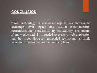 EMBEDDED WEB SERVER | PPTX