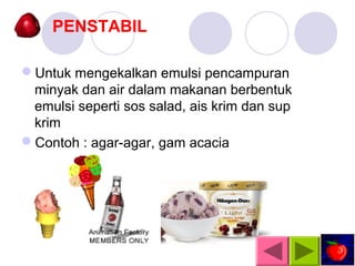 139173286 bahan-tambah-dalam-makanan | PPT
