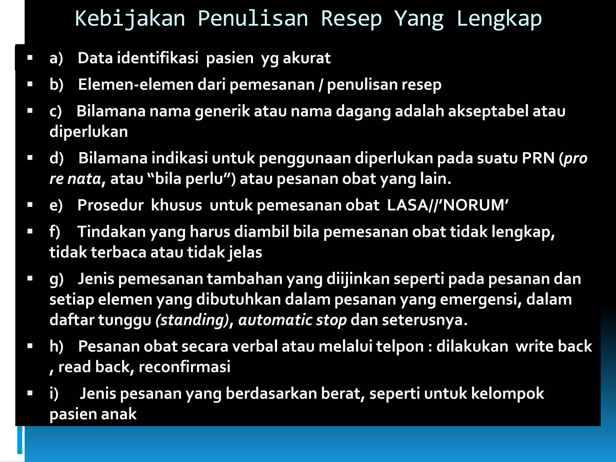 manajemen penggunaan obat | PPTX