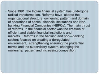 Banking sector reforms | PPT | Business Banking & Finance | Business