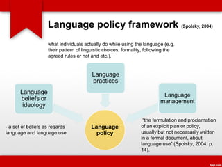 Academic English language policies and their impacts on language ...