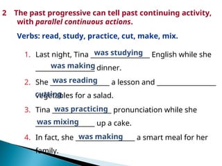 Past simple vs past progressive PPT presentation | PPT