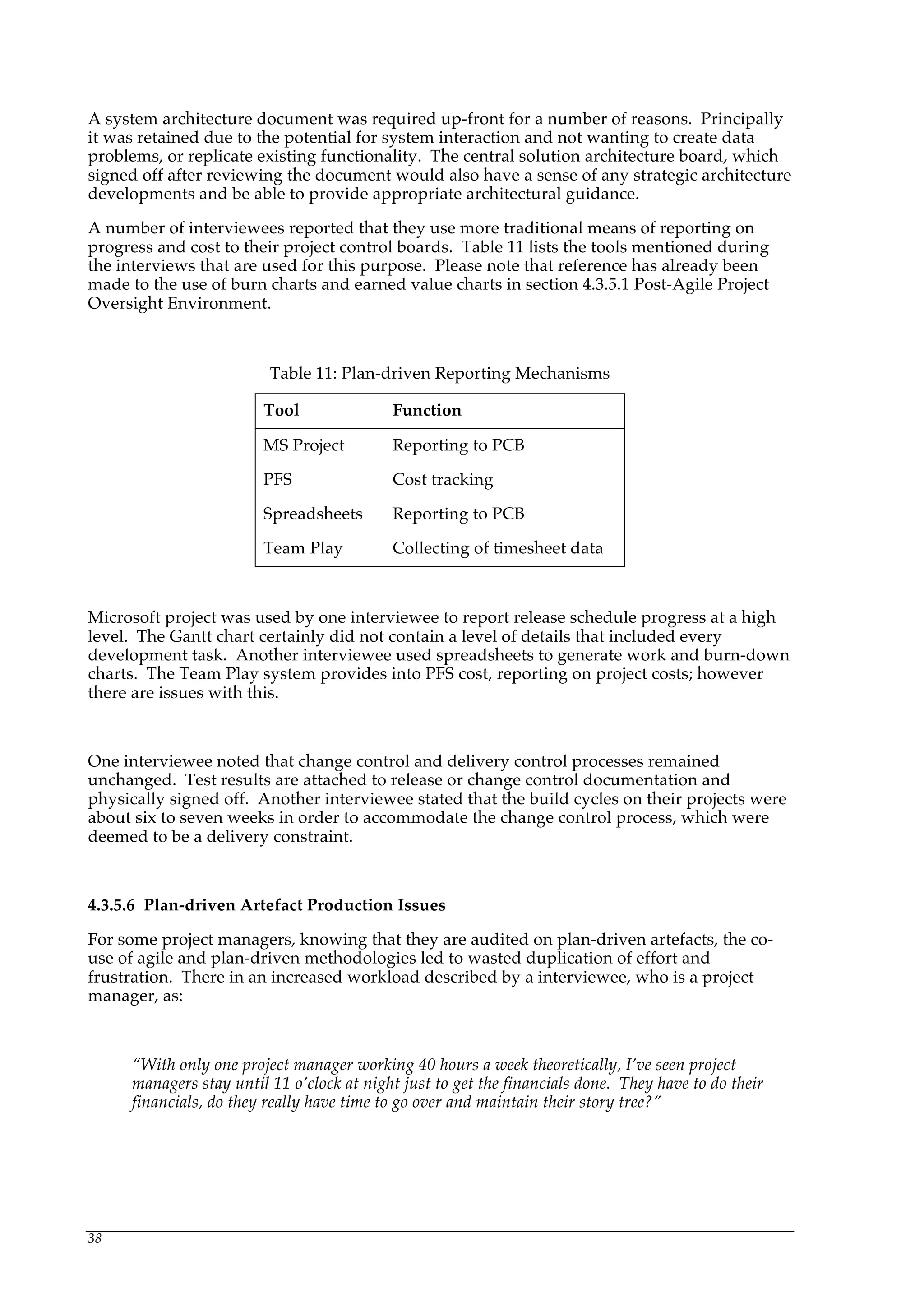 Thesis Agile And Plan Driven Methods Co Existence Pdf