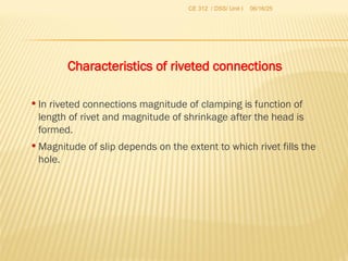 TYPES OF CONNECTIONS (STEEL STRUCTURE DESIGN) | PPT