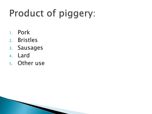 PIGGERY ALL DETAIL | PPTX