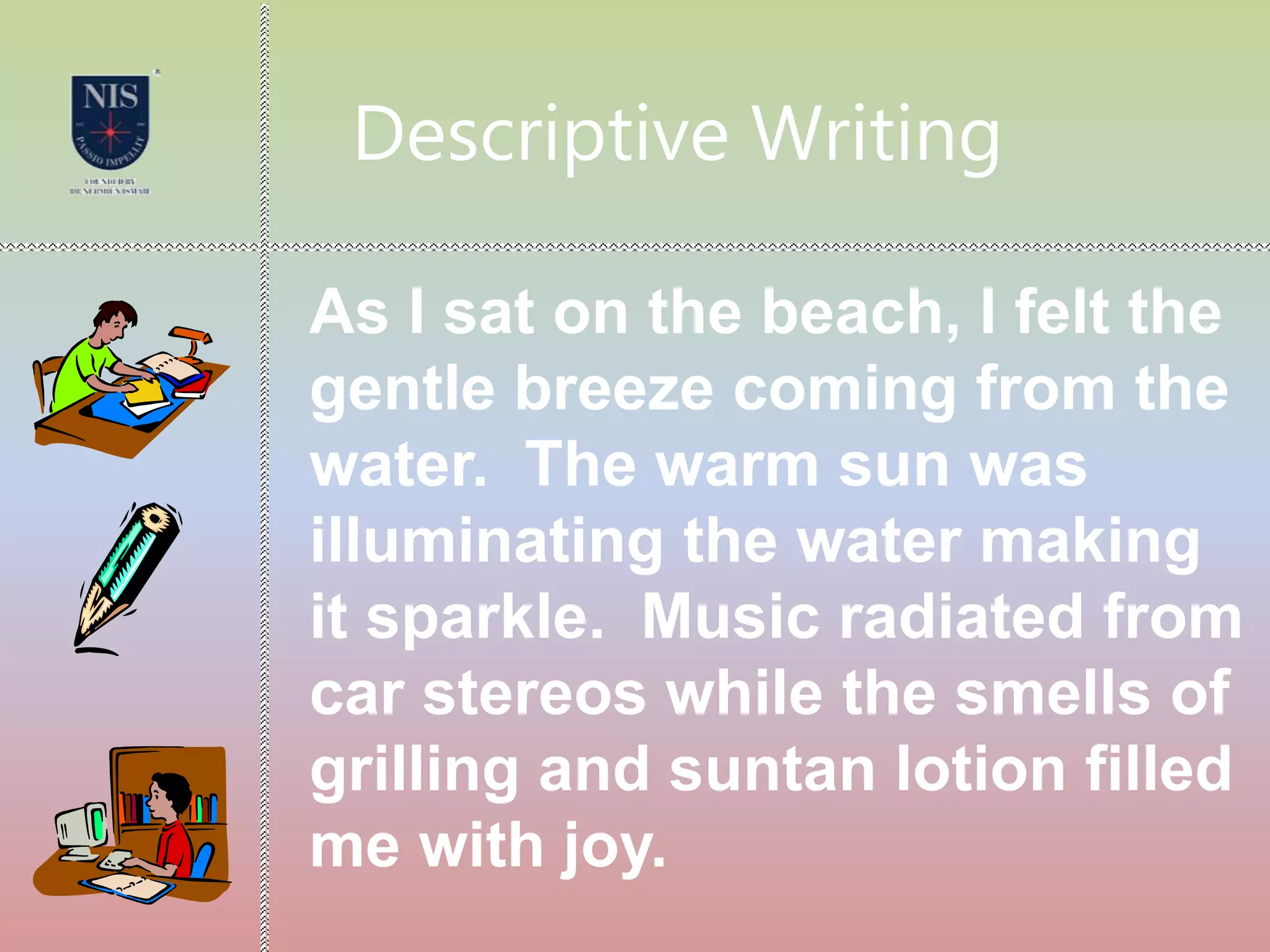 Descriptive Writing | PPTX