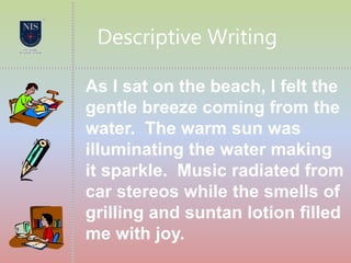 Descriptive Writing | PPTX