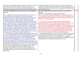 HG. 77/2014: tabel comparativ TVA (norme Codul Fiscal) | PPT