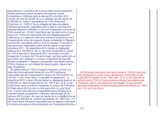 HG. 77/2014: tabel comparativ TVA (norme Codul Fiscal) | PPT
