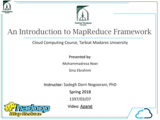 An Introduction to MapReduce | PPT