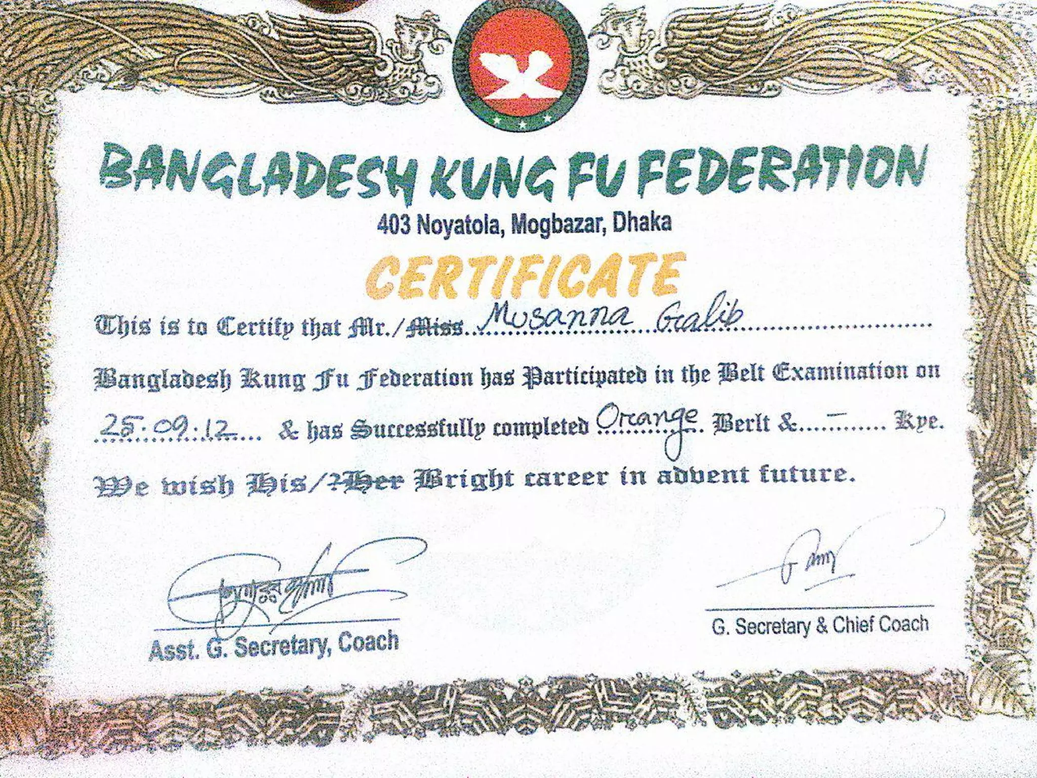 Orange belt | PDF