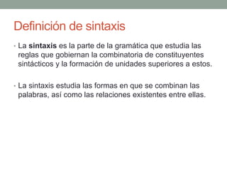 reglas de pruntuacion y semantica de sintaxis y elementos | PPTX