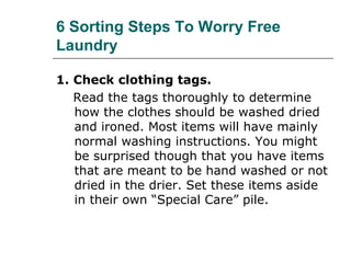 hotel-laundry-training | PPT