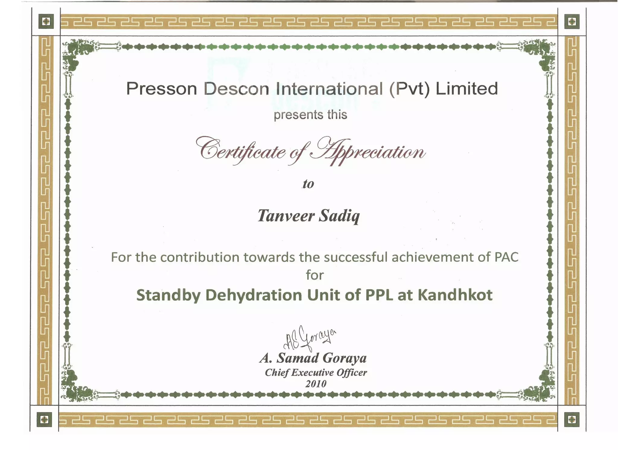 PDIL Trainings & appreciation letters | PDF