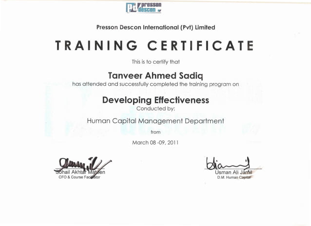 PDIL Trainings & appreciation letters | PDF