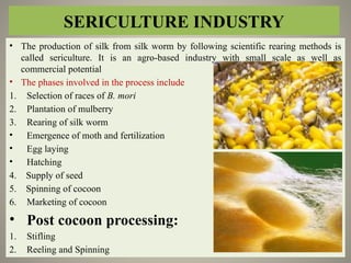 sericulture rearing types and cultivation | PPT