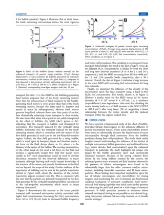 Bubble-Propelled Micromotors for Enhanced Transport of Passive Tracers ...