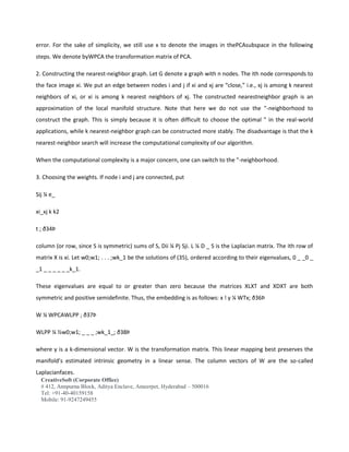 Face Identification Project Abstract 2017 | PDF