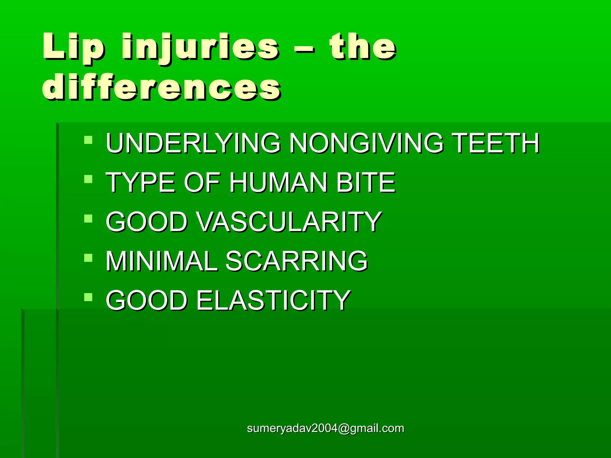 lip reconstruction | PPT