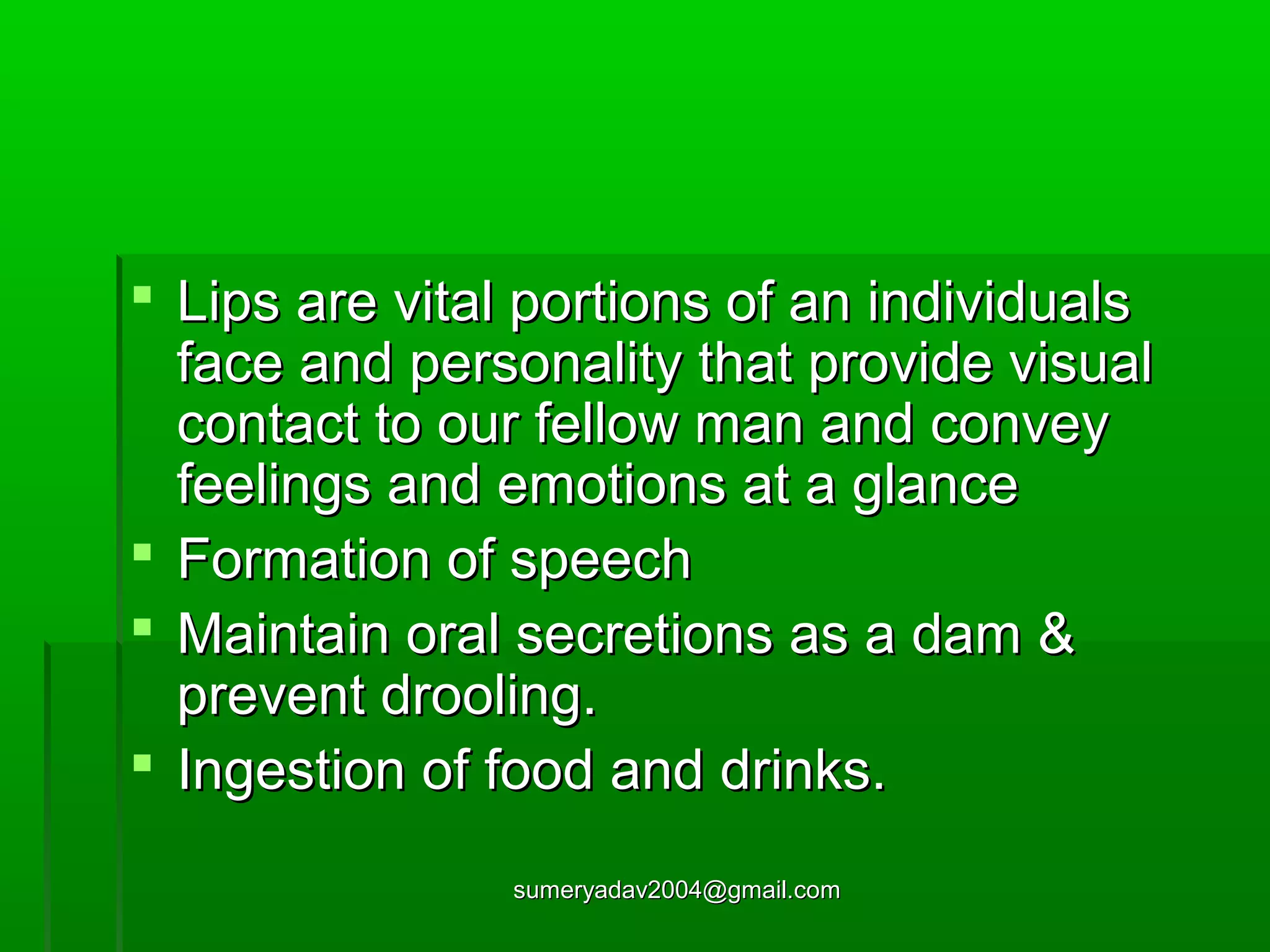 lip reconstruction | PPT