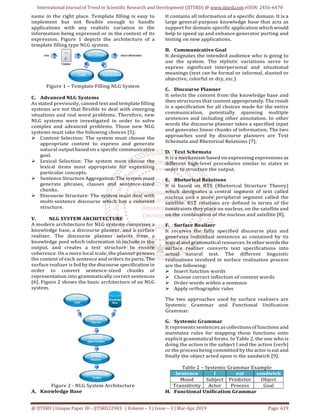 Survey on Natural Language Generation | PDF
