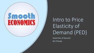 Price Elasticity of Demand | PPTX