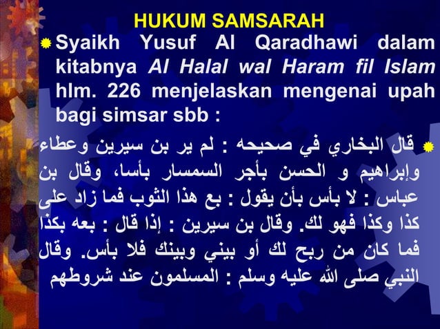 09.1 HUKUM SAMSARAH (RUKUN & SYARAT) | PPSX