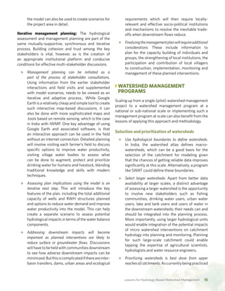 WB_CAP_Watershed Management Summary Report_ES_03-09-15 | PDF