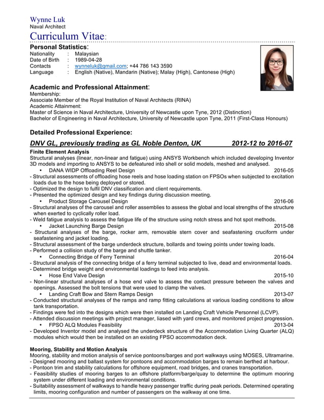 WL CV 2016 | PDF | Sailing | Sports