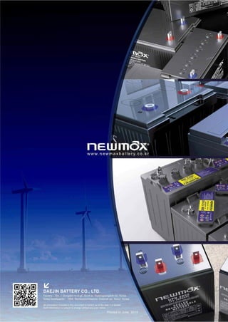 Brochure 2015-Newmax Battery-Ss | PDF