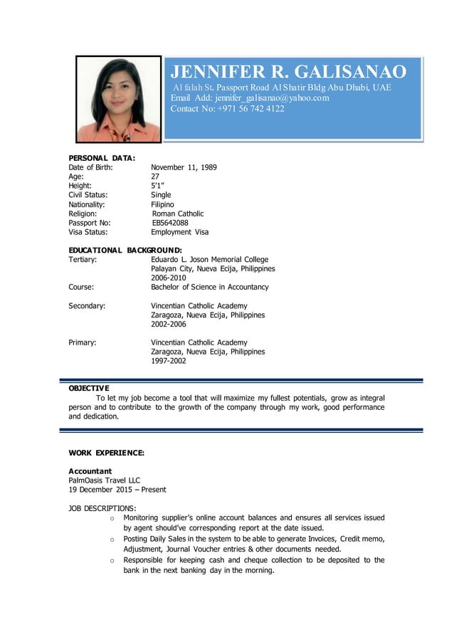 Jennifer_Resume format.2copies | DOCX | Credit Cards | Personal Debt