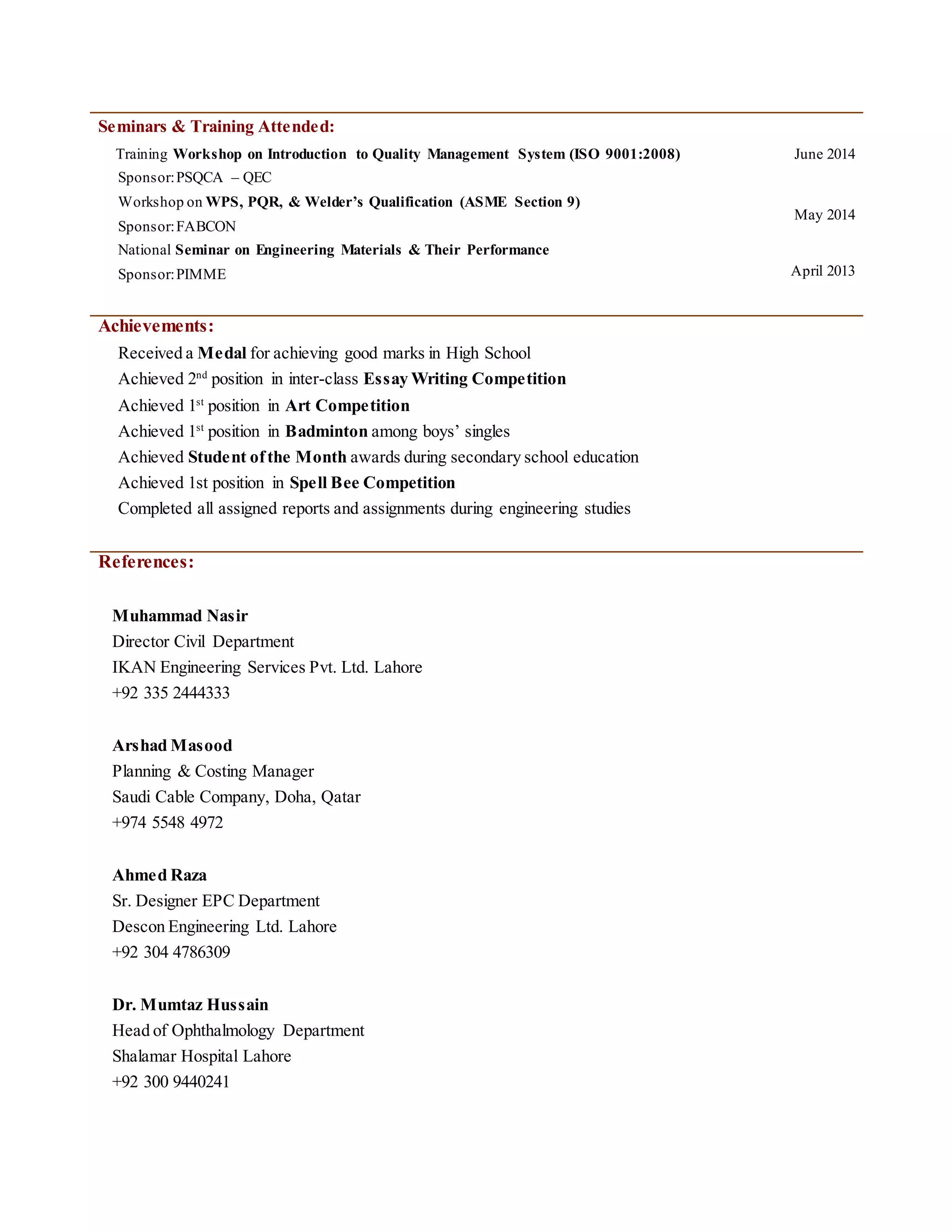 CV Wadood Jamal | DOCX