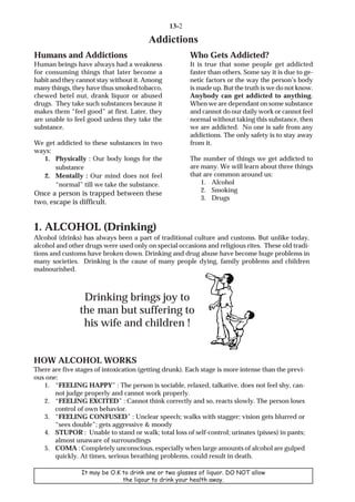 13 addiction | PDF