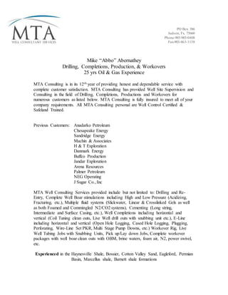 MTA INFO | DOCX