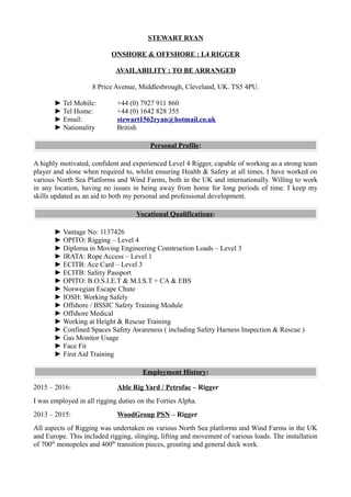 Stewart-Ryan-CV and Covering letter | DOC