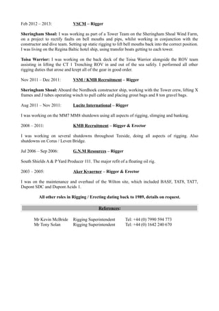 Stewart-Ryan-CV and Covering letter | DOC | Rowing | Sports