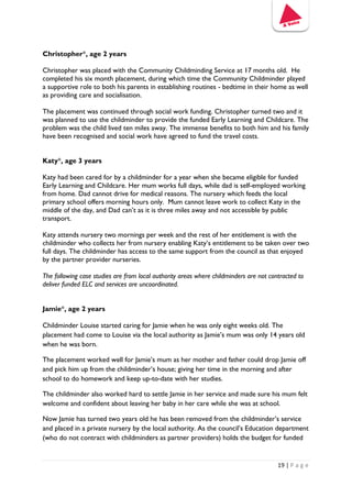 161013 ELC Full Summary FINAL REPORT | PDF
