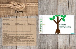 Portfolio Project - Hannah Collier | PDF
