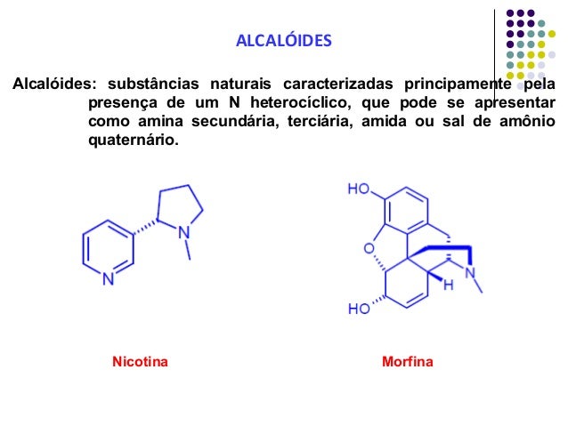 13 alcaloides