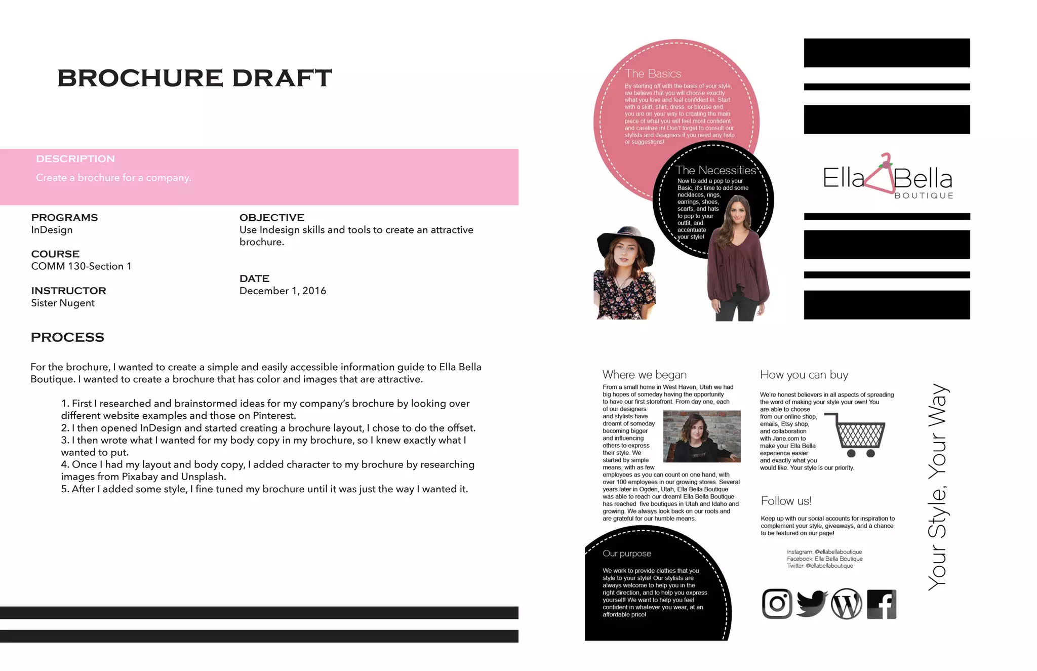 Marissa Barnes Visual Communications Portfolio | PDF