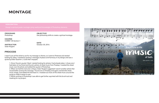 Marissa Barnes Visual Communications Portfolio | PDF | Desktop ...