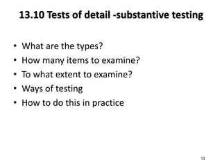 Presentation 13, Analytical Procedures, Workshop on System-based ...