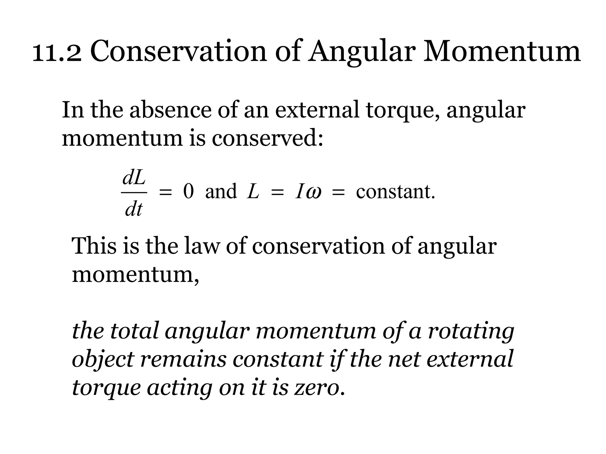 13 Angular Momentum Ppt