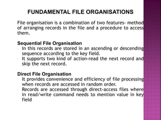 File System in Operating System | PPTX