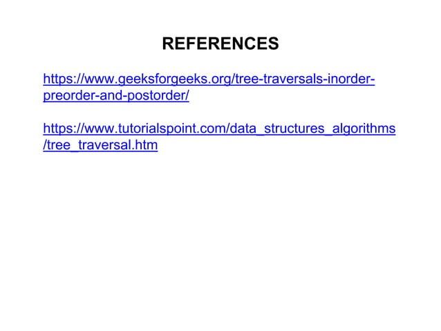 Tree Traversal Algorithm in Data Structure | PPTX Tree Traversal Algorithm in Data Structure | PPTX