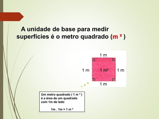 13 aula medidas de area | PPT