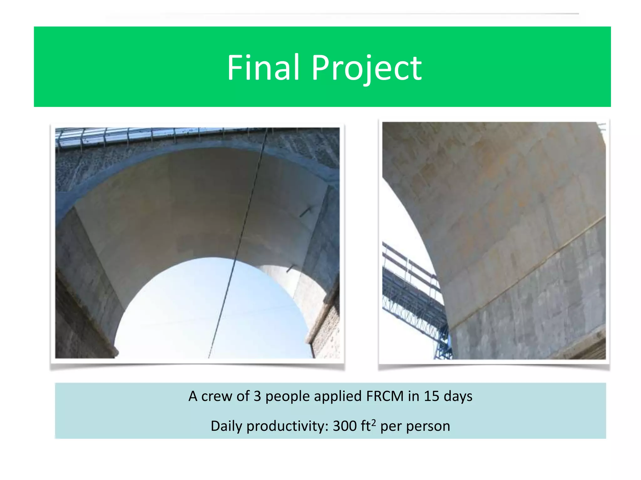 ICRI - Modern Trends - FRCM Strengthening Technology | PPTX